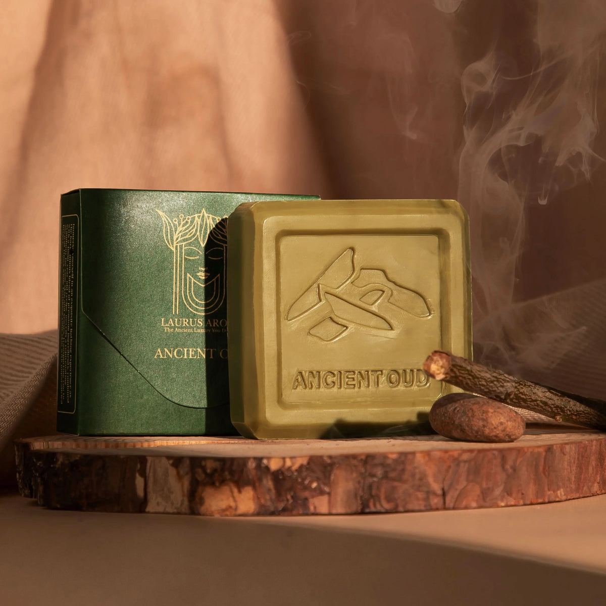 Premium Soap: Ancient Oud - Timeless Luxury | LAURUS AROMA