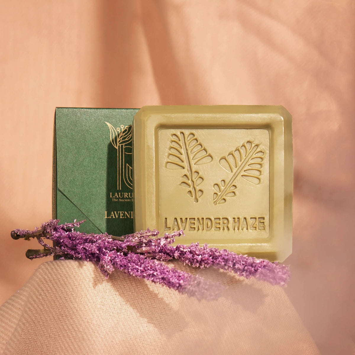 Premium Soap: Lavender Haze - Timeless Luxury | LAURUS AROMA
